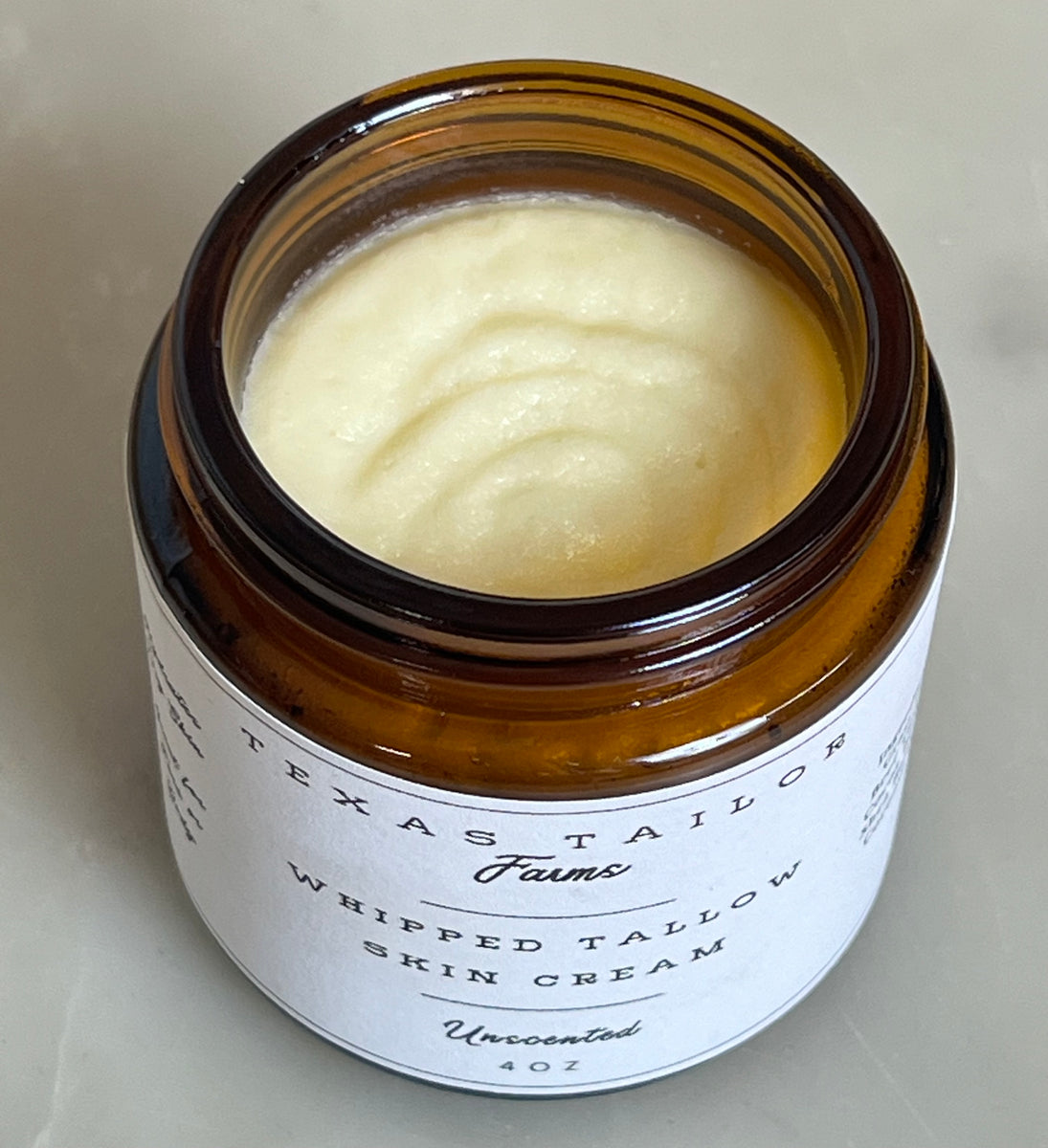 Whipped Wagyu Tallow Skin Cream- Unscented – Texas Tailor Farms
